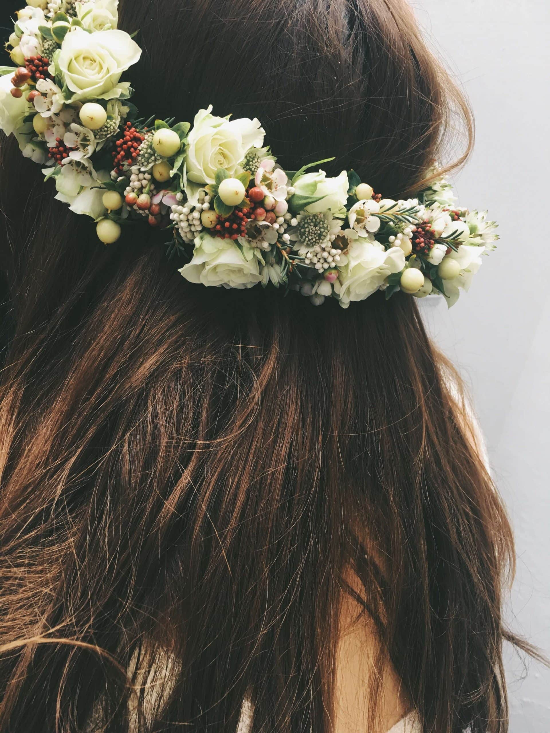 Wedding Wreath for Bride - Fall into Flowers